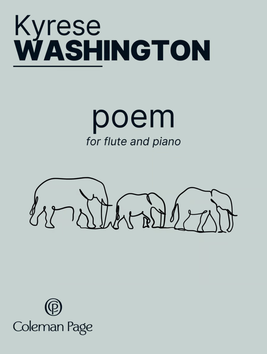 Washington, K. - poem – FLUTISTRY