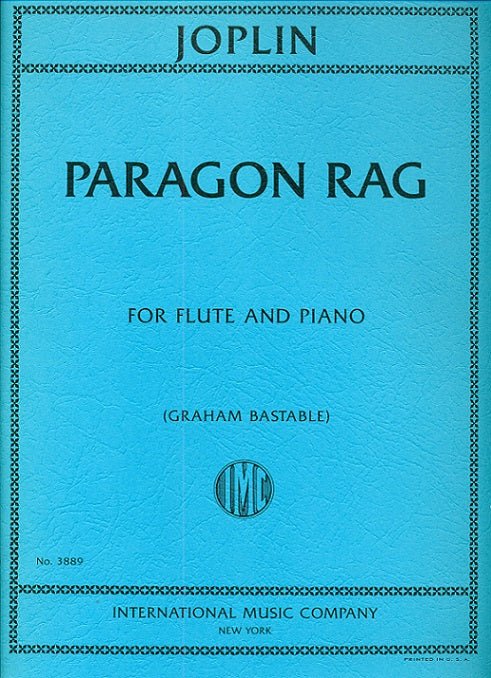 Joplin, S. - Paragon Rag – FLUTISTRY
